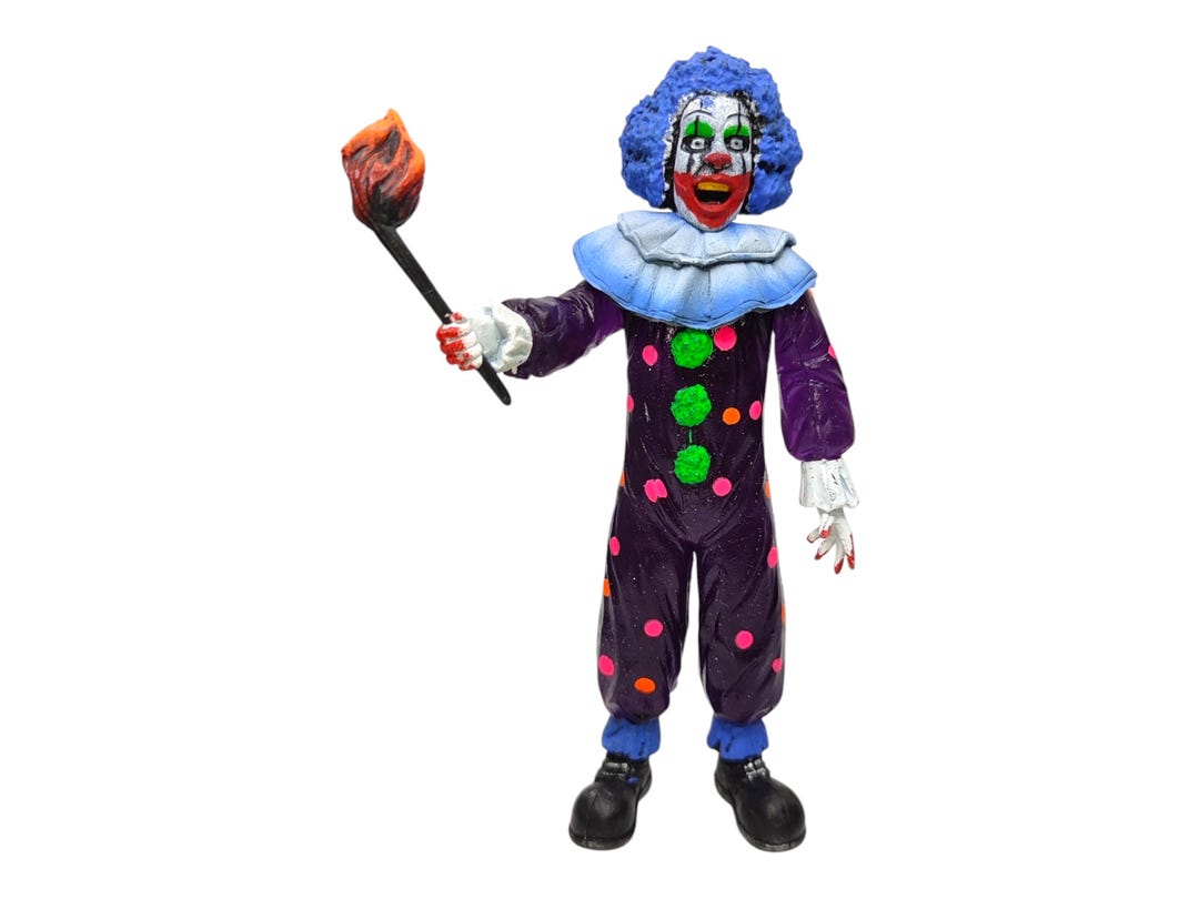Deep Web Clowns Luli Mexican 8" Hard Plastic Toy Figure Club Misterio ...
