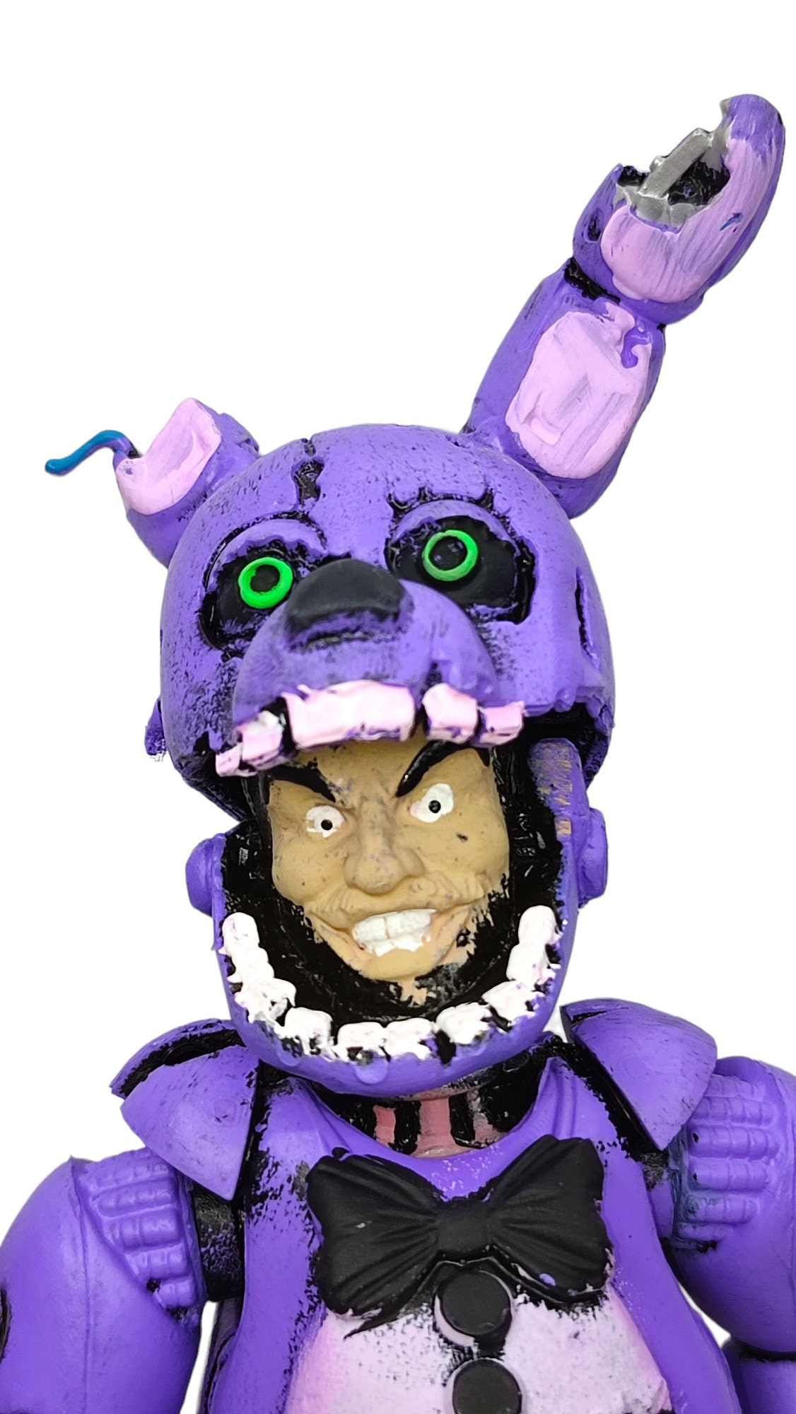 FNAF Five Nights at Freddys Spring Bonnie Purple 8 Mexican Hard Plastic ...