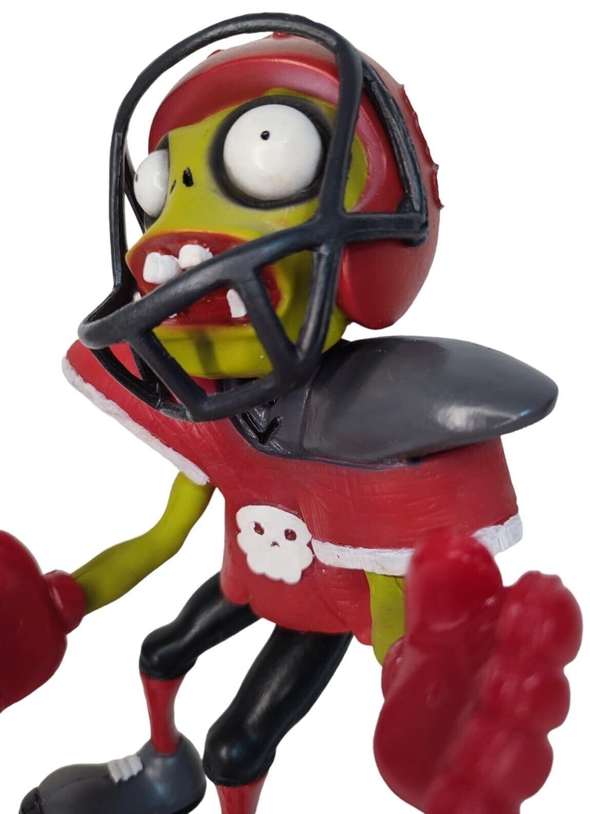 Plants Vs Zombies Football Player 7 Mexican Hard Plastic Toy Figure PVZ ...