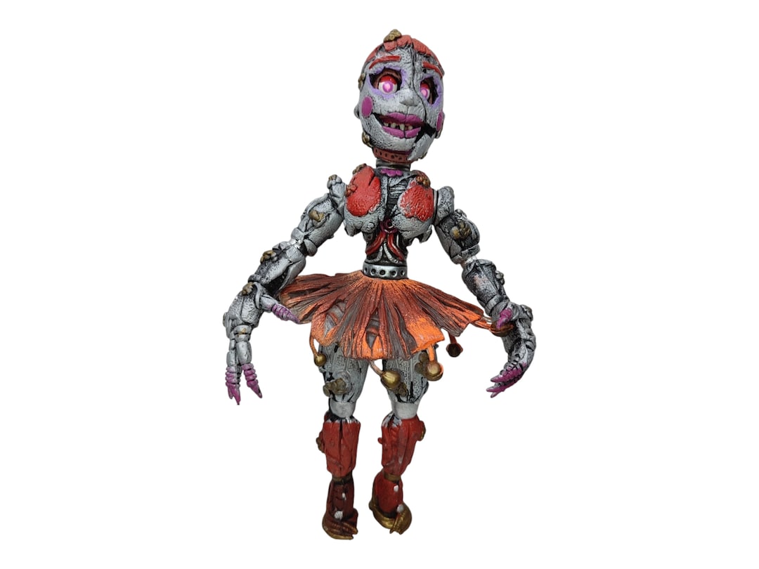 FNAF Five Nights at Freddys Ballora 9" Orange Mexican Toy Figure ...