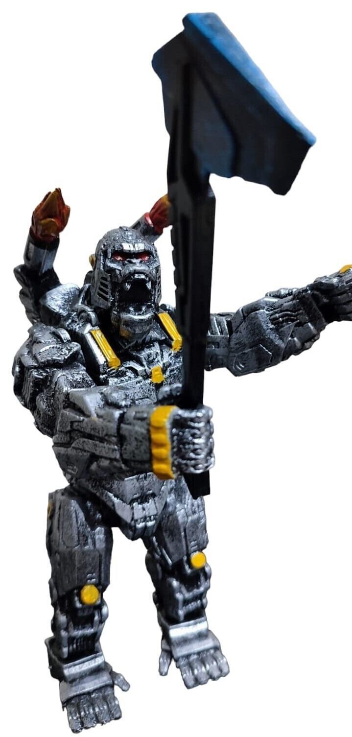 Mecha-kong 8" Hard Plastic Mexican Toy Figure Monster Robot Kong - Etsy