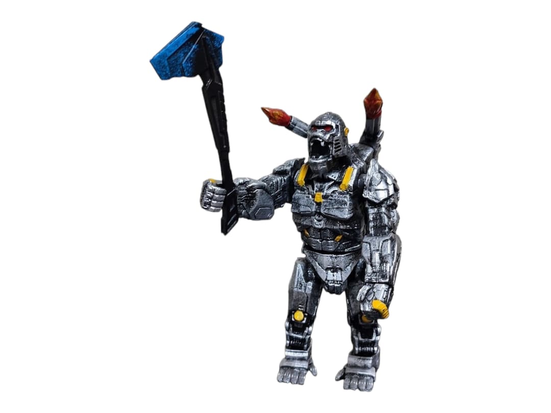 Mecha-kong 8" Hard Plastic Mexican Toy Figure Monster Robot Kong - Etsy