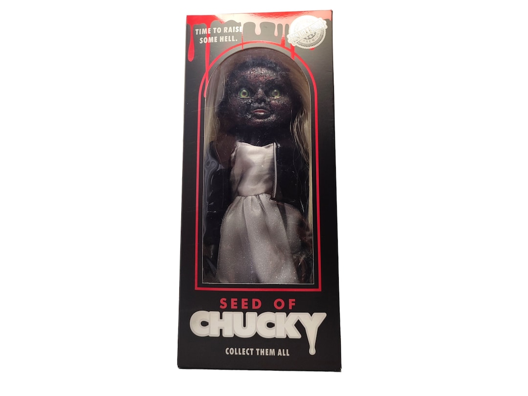 Tiffany Valentine Charred Burnt 14 Inches Tall Mexican Toy Doll Figure ...