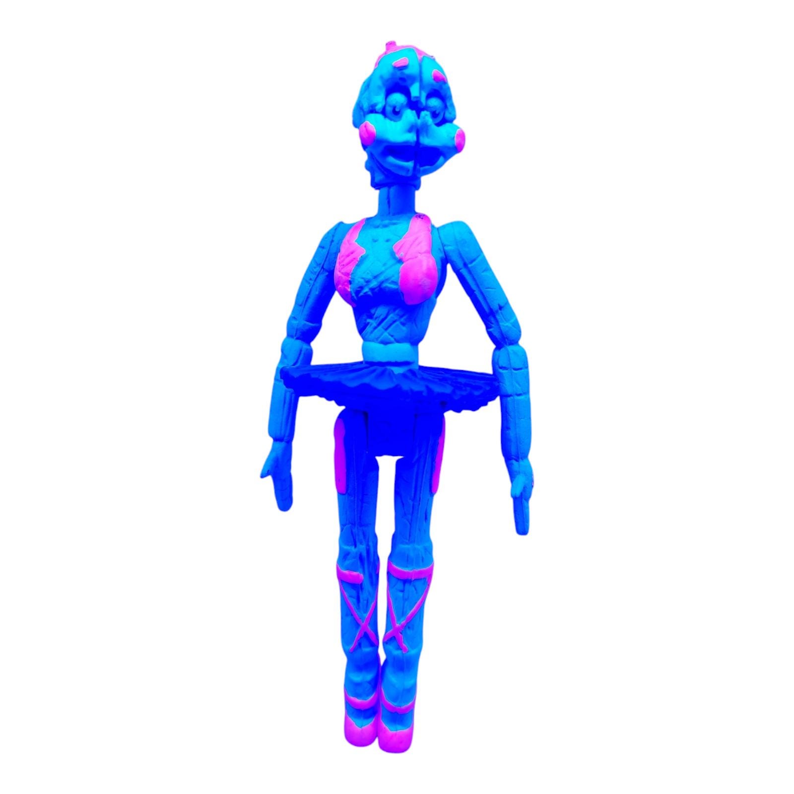 FNAF Five Nights at Freddys Ballora White 9 Animatronics Mexican Figure ...