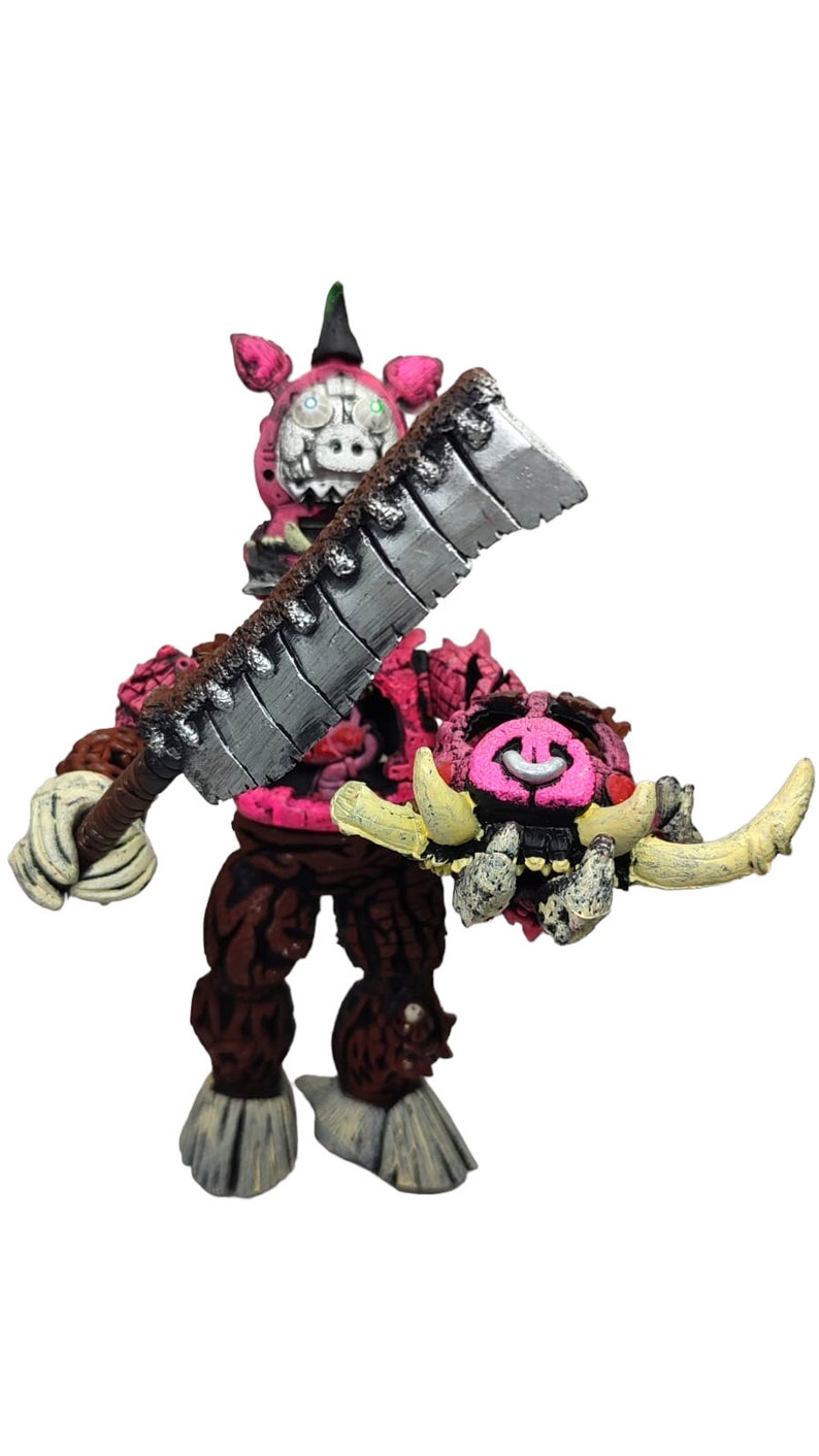 FNAF Five Nights at Freddys Twisted Pork Pigpatch Warlord 9 Mexican Toy ...
