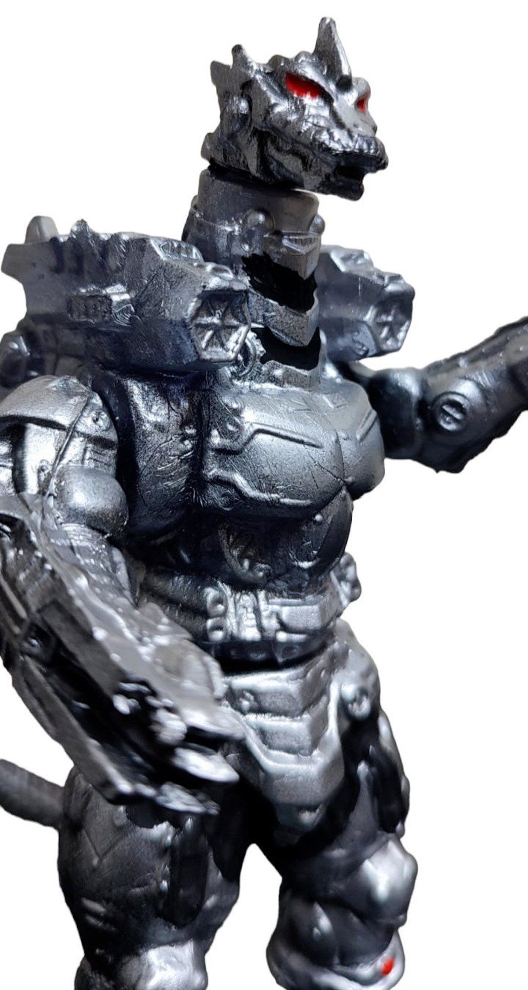 Mechagodzilla 2003 7 Plastic Toy Figure Mexican Monster Robot Vs Kong ...