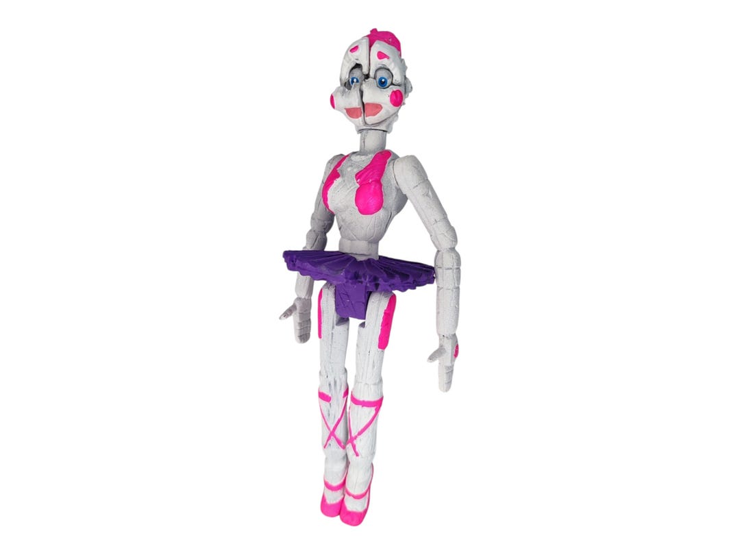 FNAF Five Nights at Freddys Ballora White 9" Animatronics Mexican ...