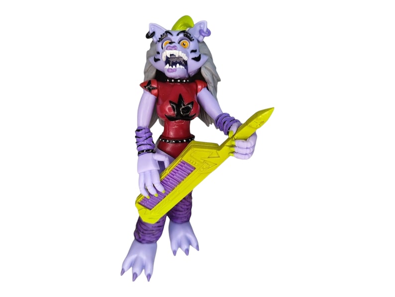 FNAF Roxanne Wolf 8 Glamrock Toy Figure Five Nights at Freddys Security ...