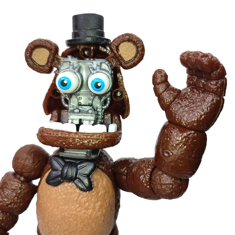 FNAF Five Nights at Freddys Fazbear 9 Hard Plastic Mexican Animatronic ...