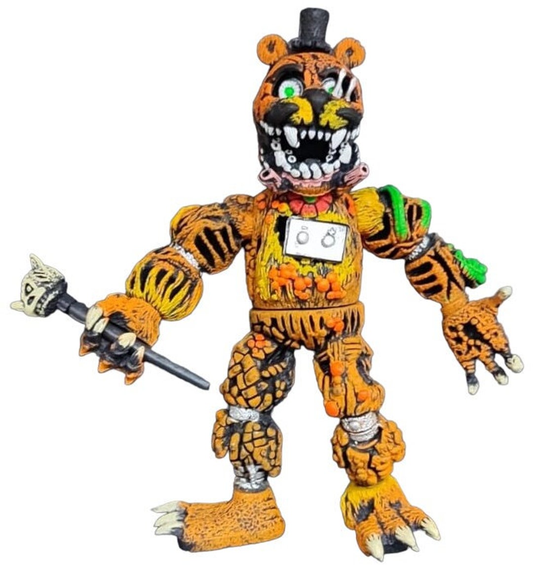 FNAF Five Nights at Freddys Panther Twisted Orange 9 Animatronic ...
