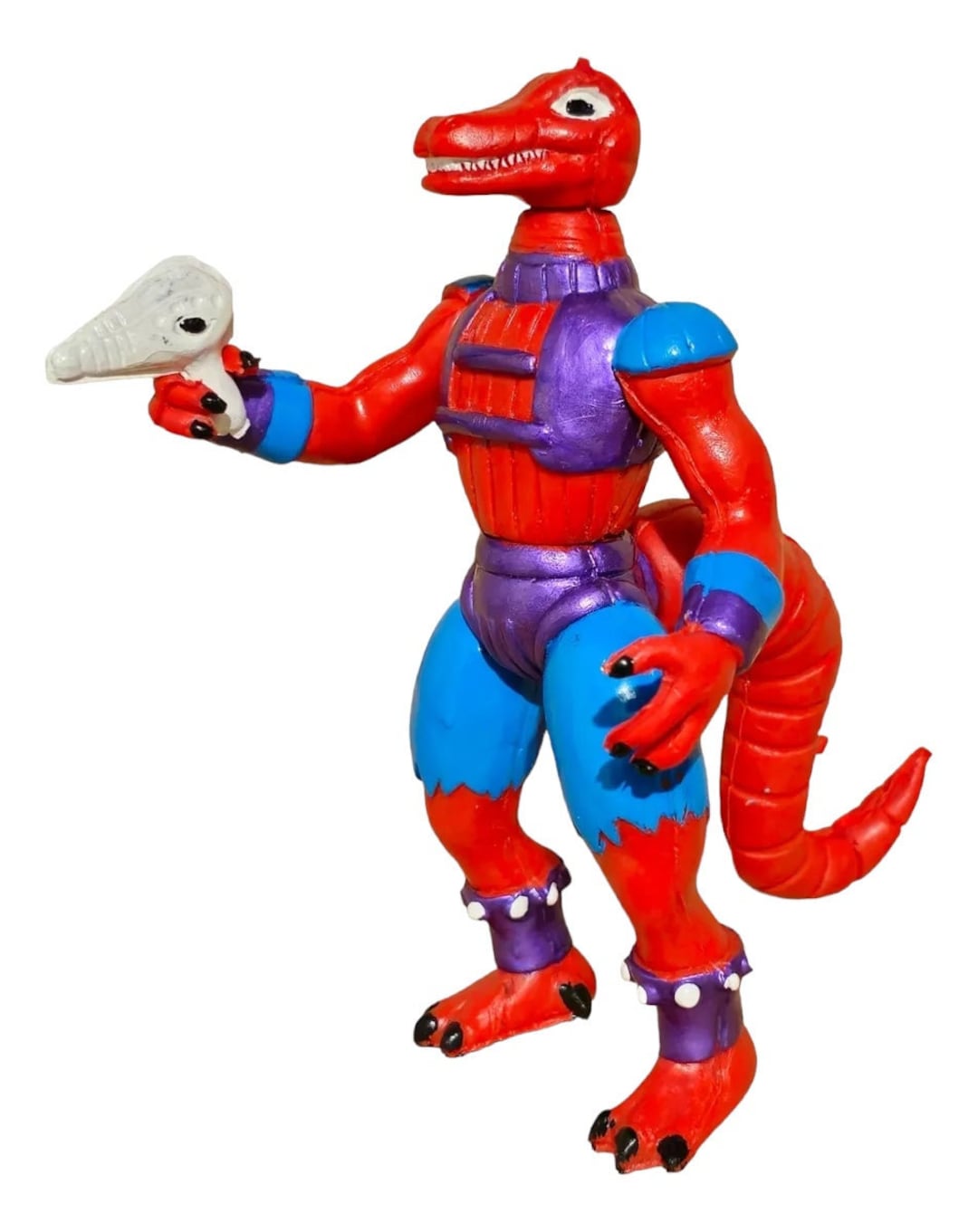 Dinosaucers Genghis Rex 8 Mexican Hard Plastic Toy Figure - Etsy
