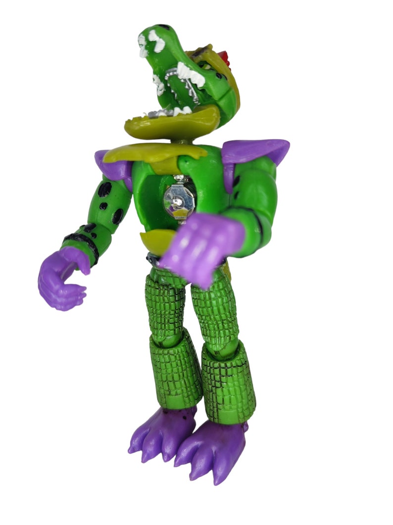 FNAF Five Nights at Freddy's Montgomery Gator 5 Mexican Hard Plastic ...