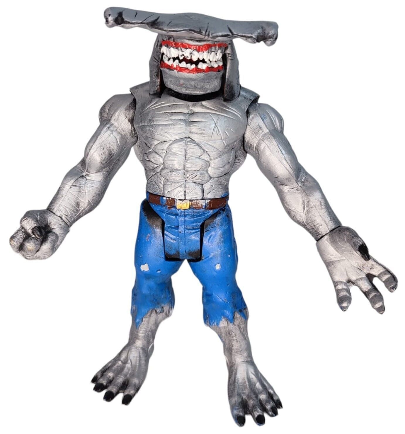King Shark Hammerhead Nanaue Mexican 9" Hard Plastic Toy Figure - Etsy