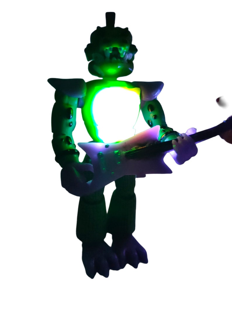 FNAF Five Nights at Freddy's Montgomery Gator 5 Mexican Hard Plastic ...