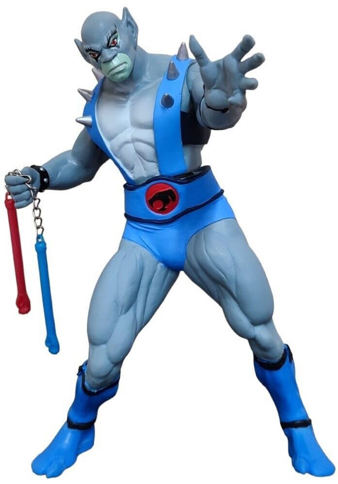 Thundercats Panthro 13 Mexican Manufactured Soft Plastic Action Toy ...