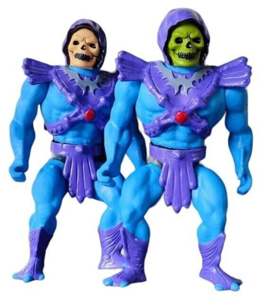Skeletor Soft Plastic 15 2 Figures Bundle Motu Masters of the Universe ...