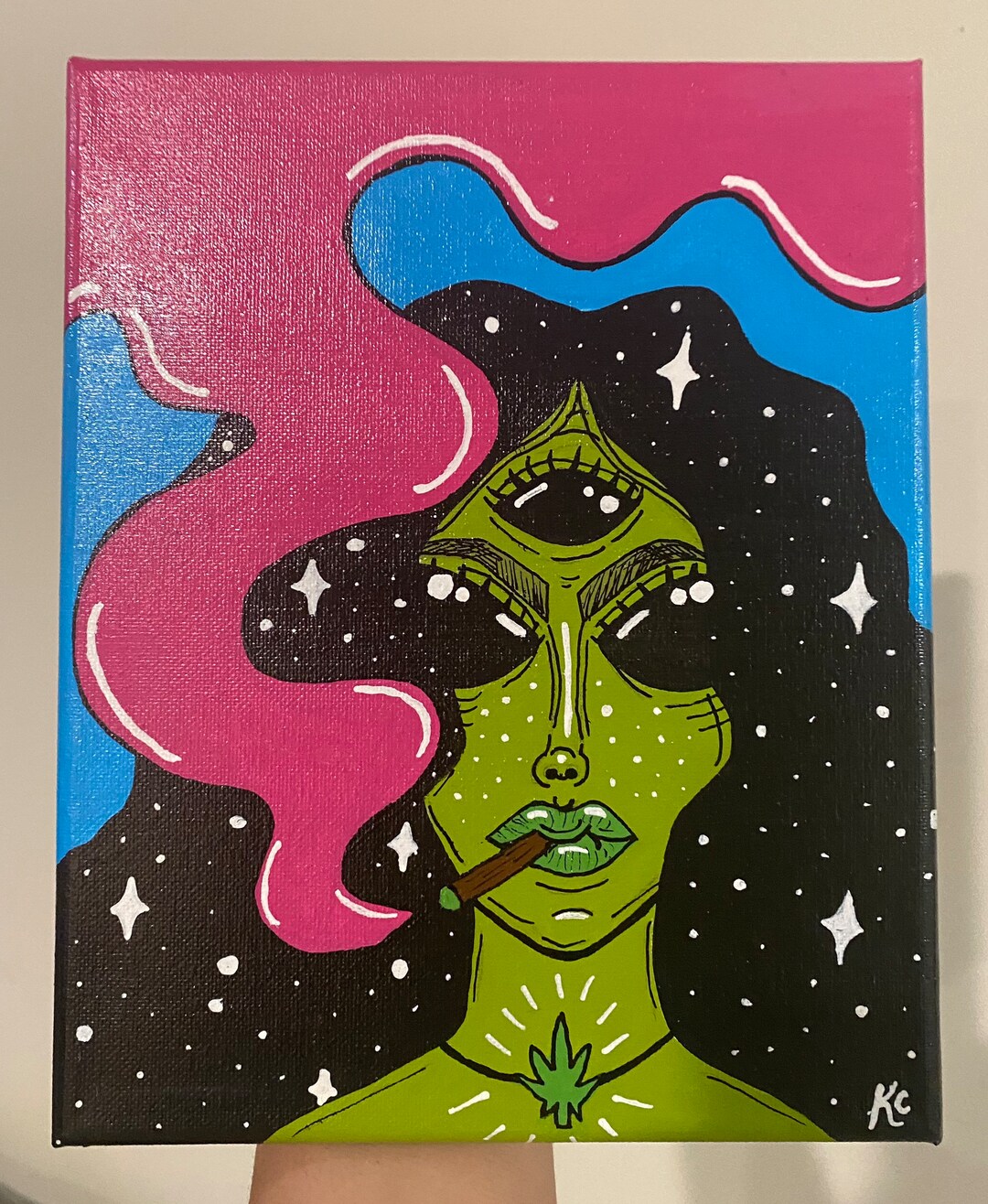 Trippy Lady - Etsy