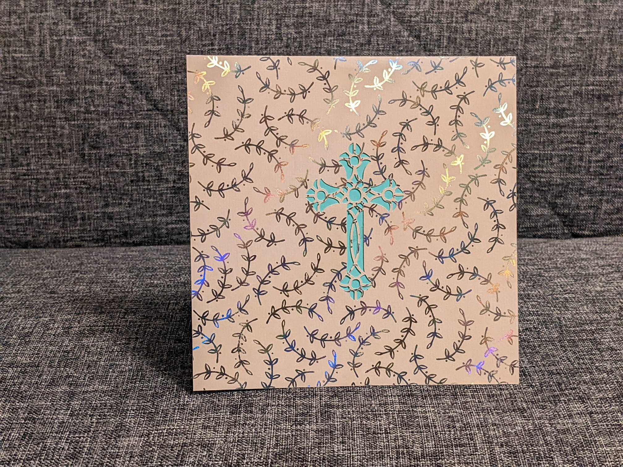 Pop-up Cross Greeting Card - Etsy
