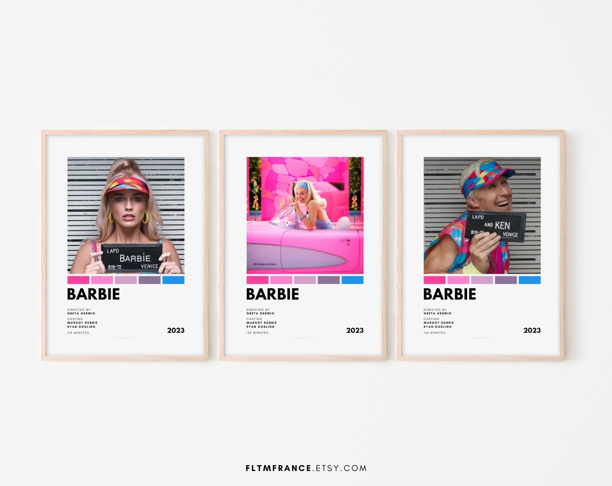 Barbie Poster, Barbie Movie Poster, Barbie Wall Decor