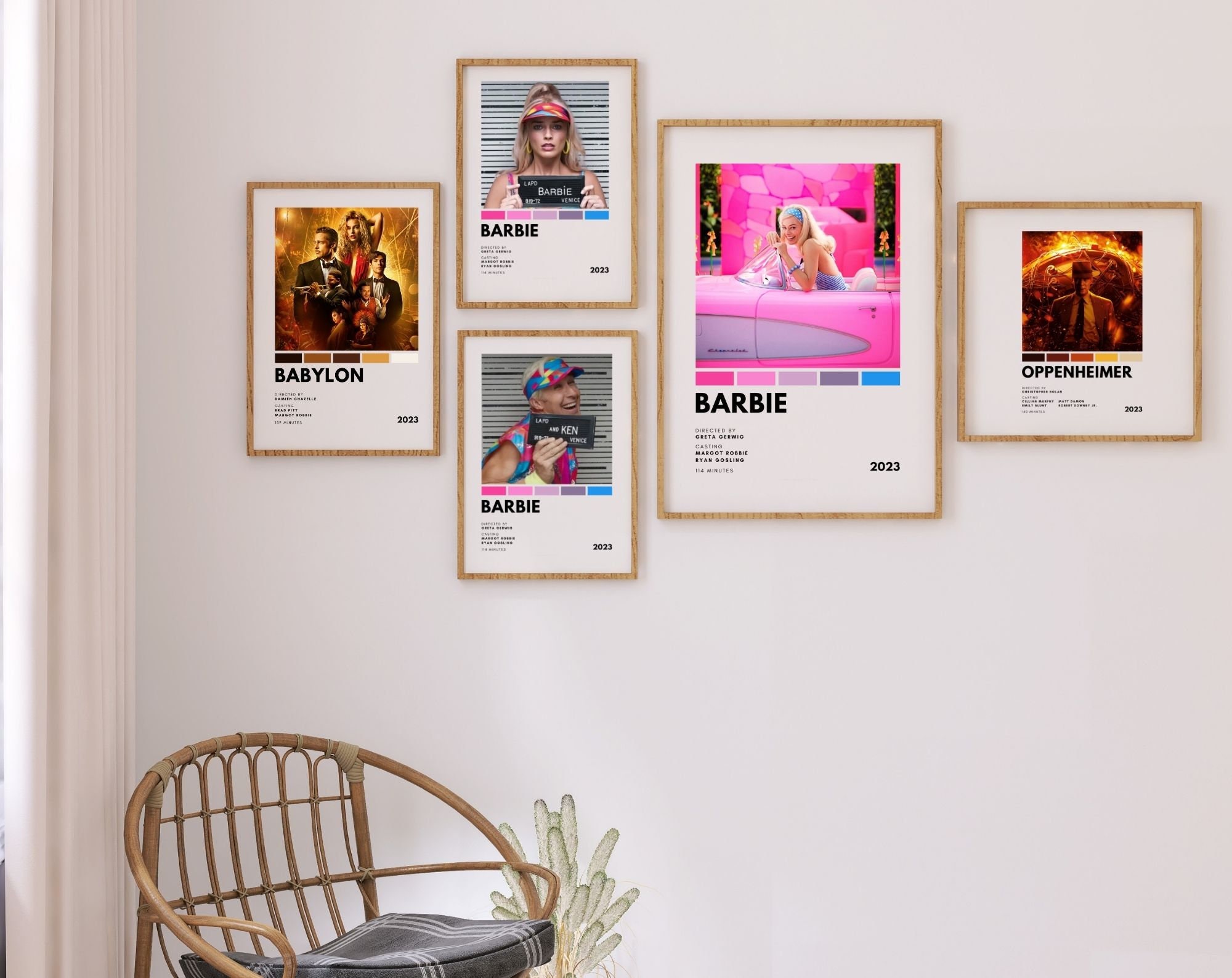 Barbie Poster, Barbie Movie Poster, Barbie Wall Decor, Movie Poster ...