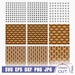 Basket Weave Patterns SVG Bundle, Seamless Basket Weave Template ...