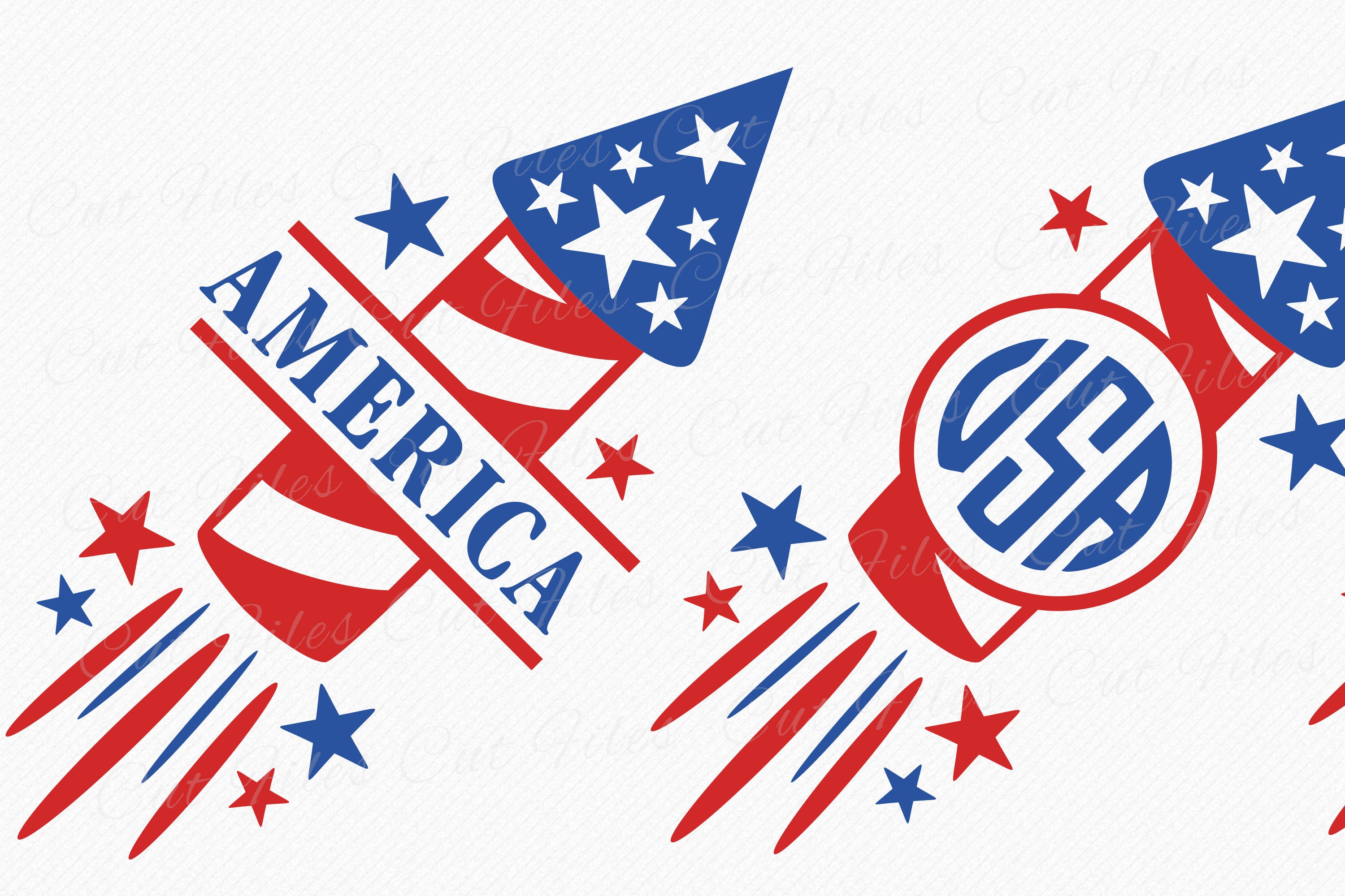 Firecracker USA SVG America 4th of July Fireworks Cutting and Clipart ...