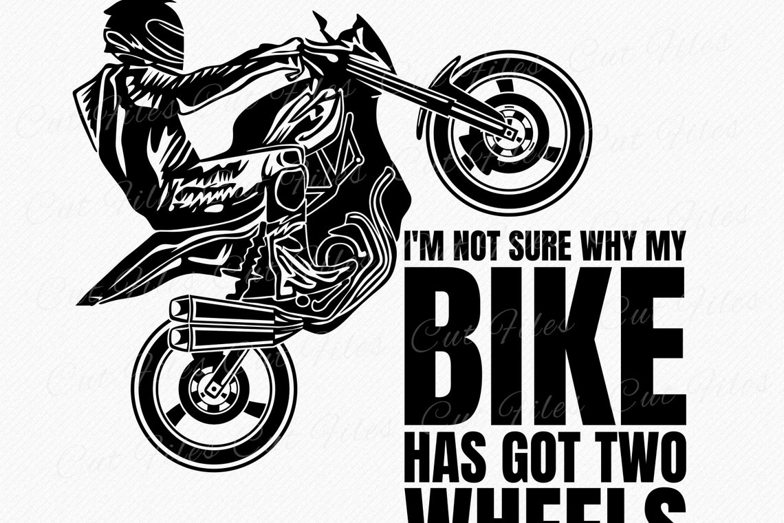 Funny Biker SVG Quote Stunt SVG Gift for Dad Man Motorcycle - Etsy