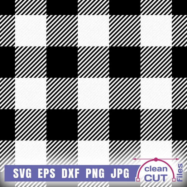 Buffalo Check Stencil - Etsy