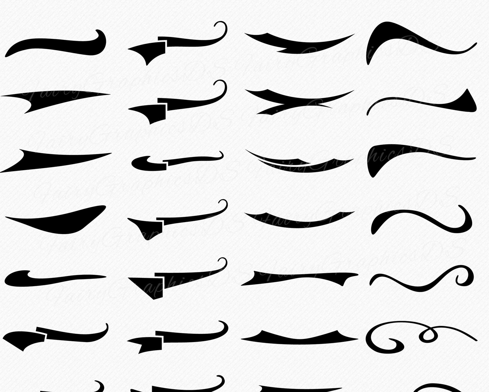 Baseball Text Tails SVG Bundle 66 Vector and Clipart Tails - Etsy