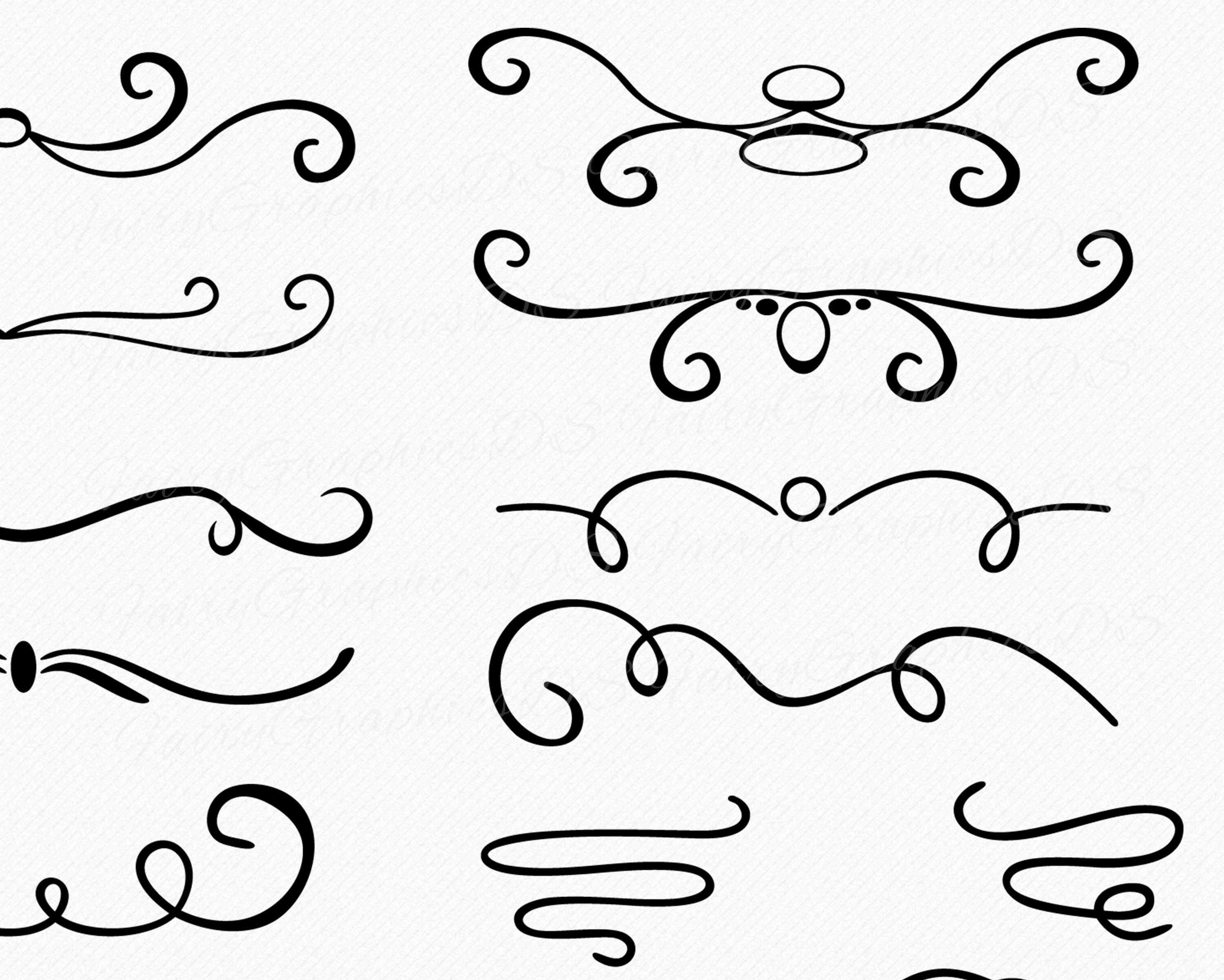 Text Divider SVG Bundle 47 Vector and Clipart Dividers Text - Etsy