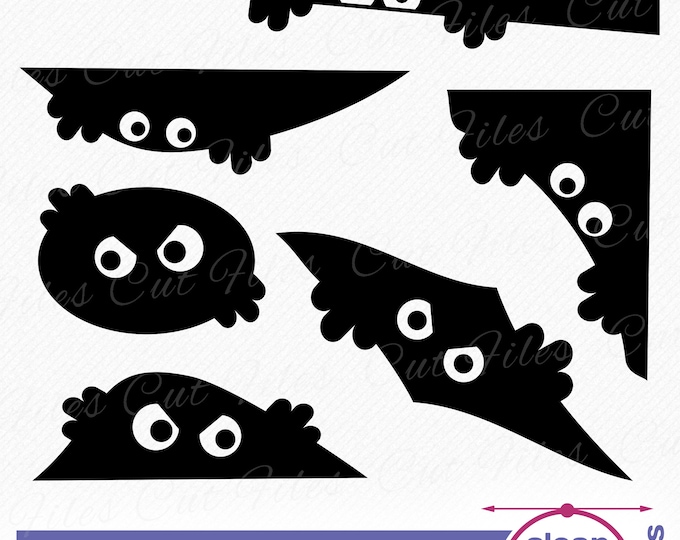 42 Peeking Monster SVG, Peeking Monster Clipart, Transparent Image ...