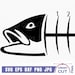 Fish Ruler SVG – Fishing Measure Ruler Clipart Template – Laser Cut ...