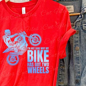 Funny Biker SVG Quote, Stunt SVG, Gift for Dad Man, Motorcycle Wheelie ...