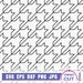 Houndstooth Pattern SVG Vector and Clipart Template Shapes, Cricut ...
