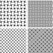 Basket Weave SVG Bundle, Black and White Seamless Basket Weave Patterns ...