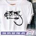 Catfish Hook SVG Cutting Files, Catfishing Stencil, Car Decal ...
