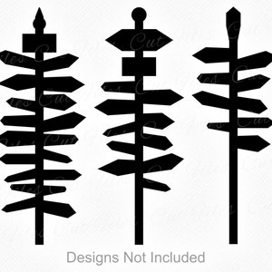 Blank Road Sign SVG - Make Your Own Road Sign, Way Arrows Stirling ...