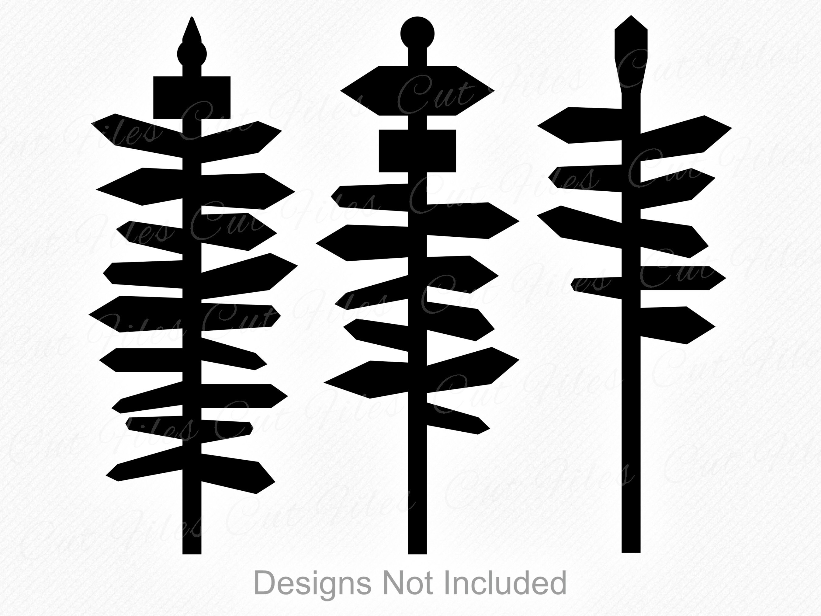 Blank Road Sign SVG - Make Your Own Road Sign, Way Arrows Stirling ...