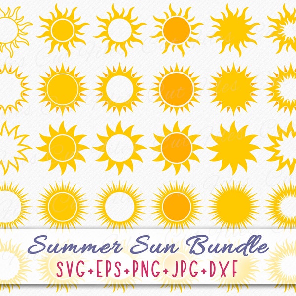Sun Svg - Etsy