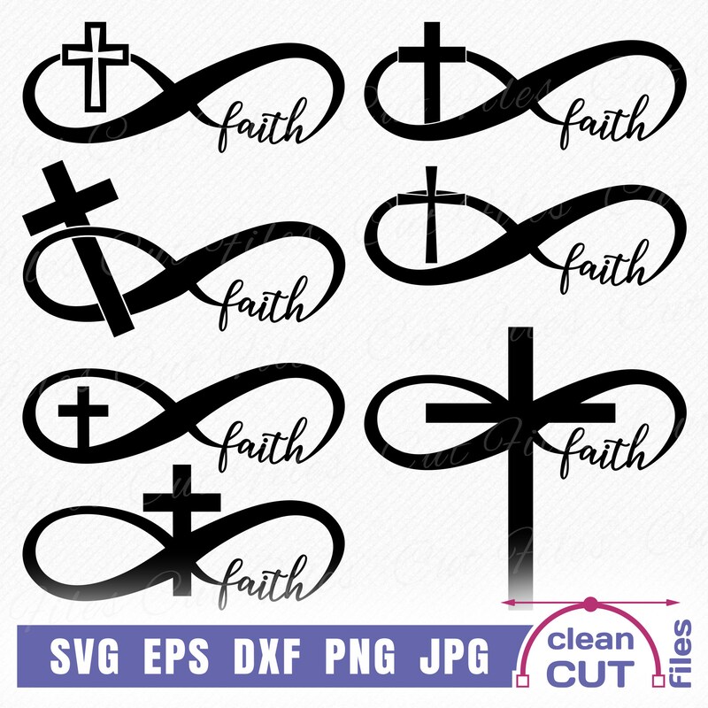 Infinity Cross - Etsy