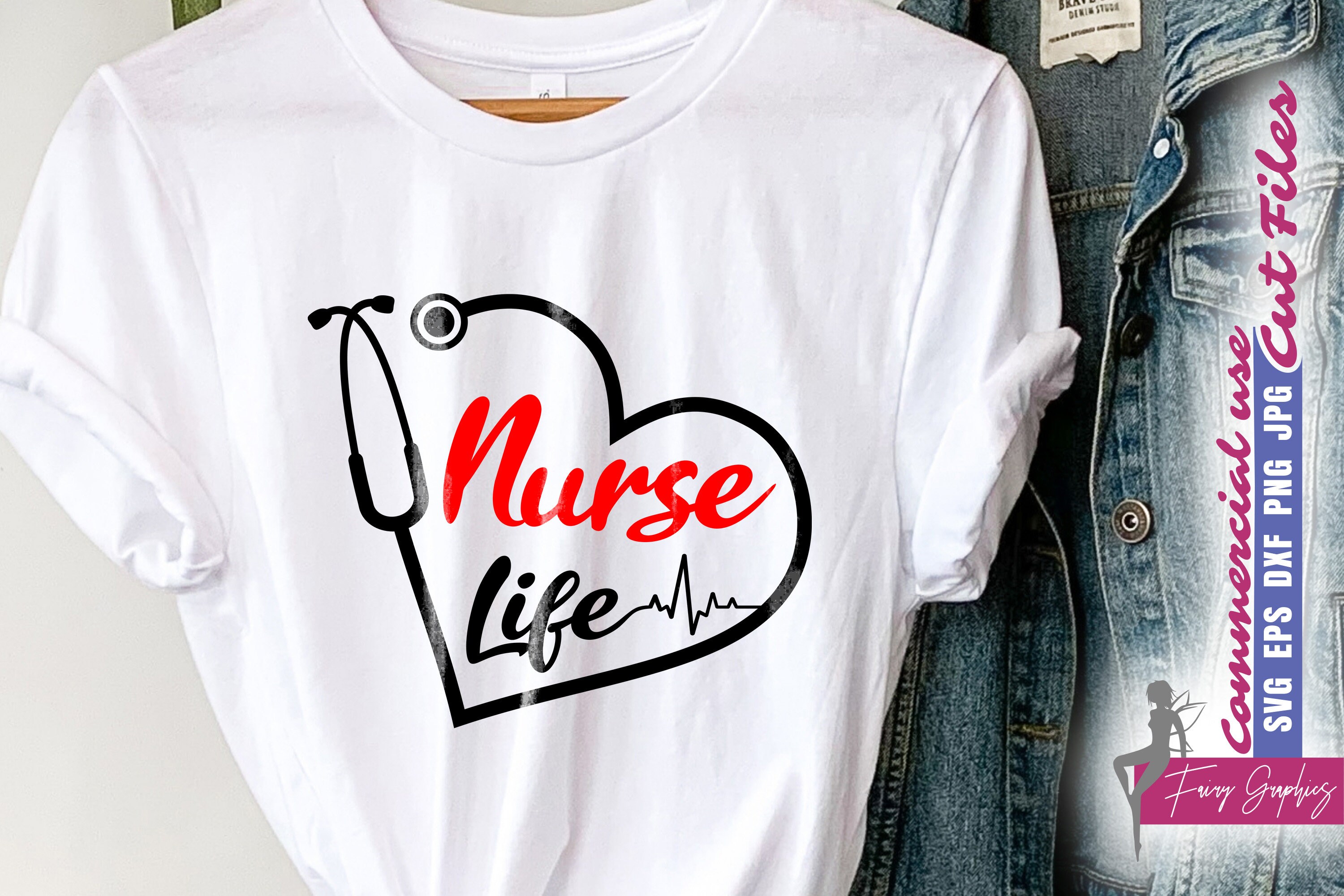 Nurse Heart SVG Nurse Life Vector Files Nursing SVG - Etsy Canada