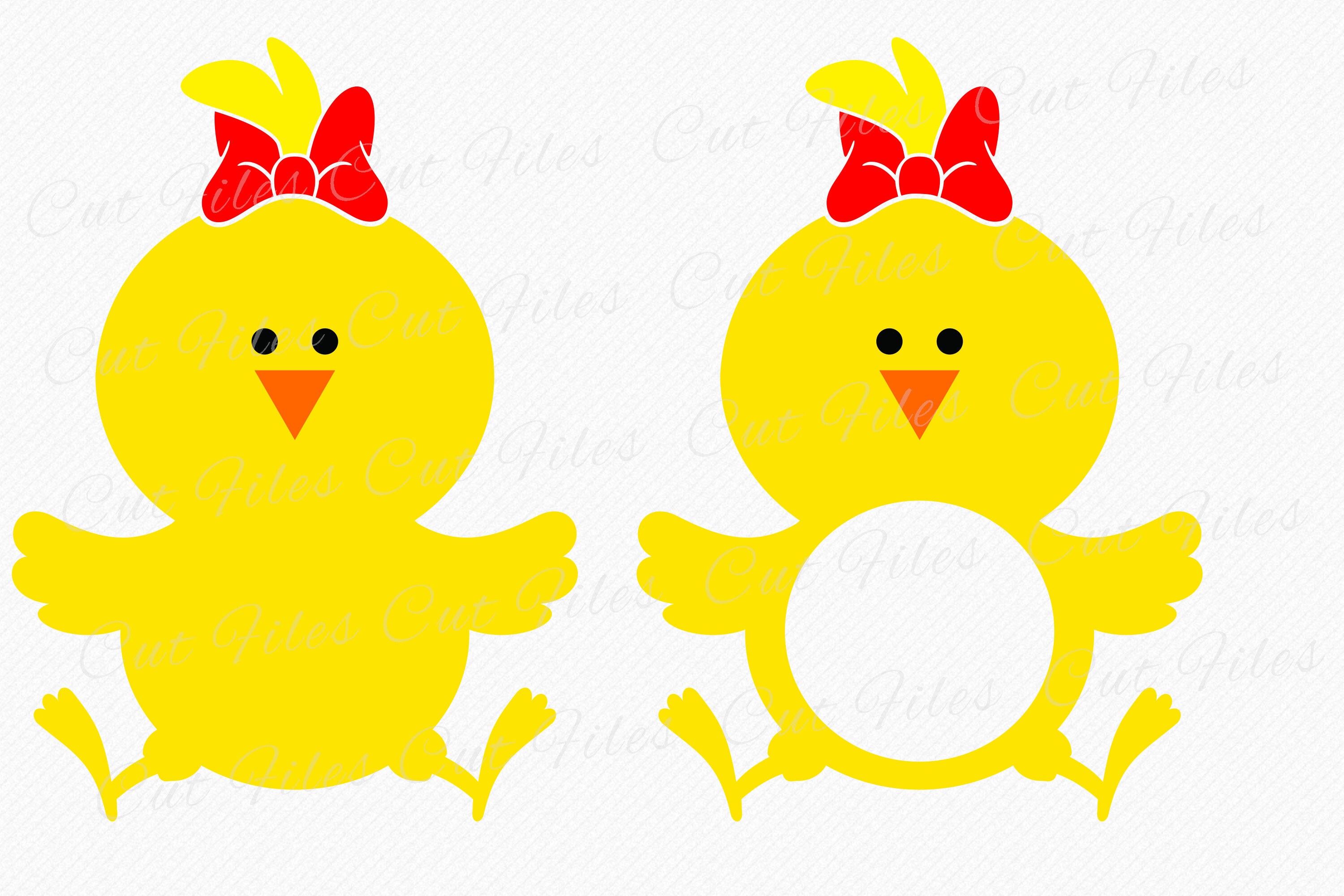 Easter Chick SVG Cute Chick Vector Chick Clipart Files - Etsy