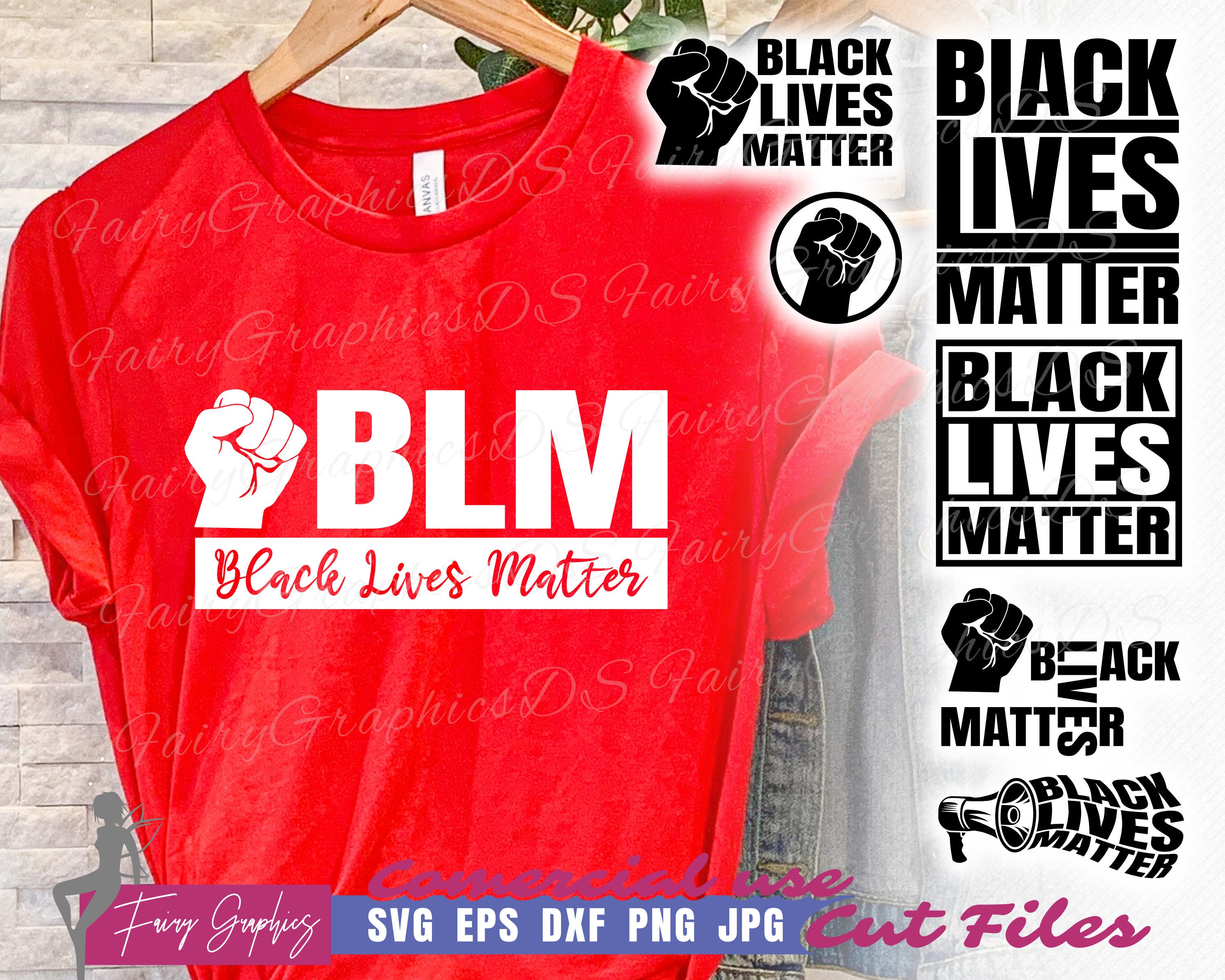 Black Lives Matter SVG Black Protest SVG Cutting Files Black - Etsy