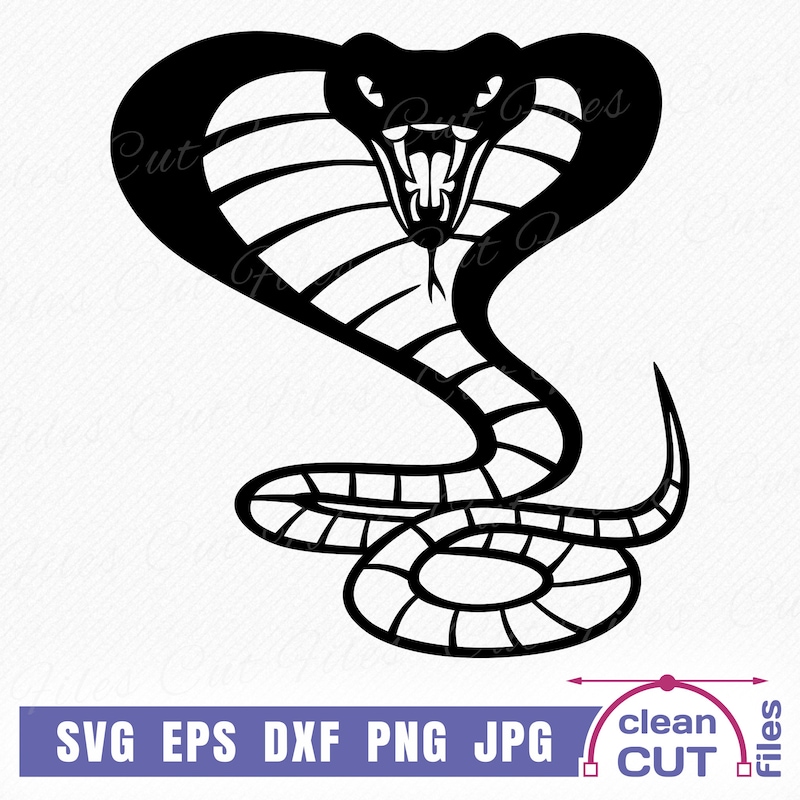 Cobras Svg - Etsy