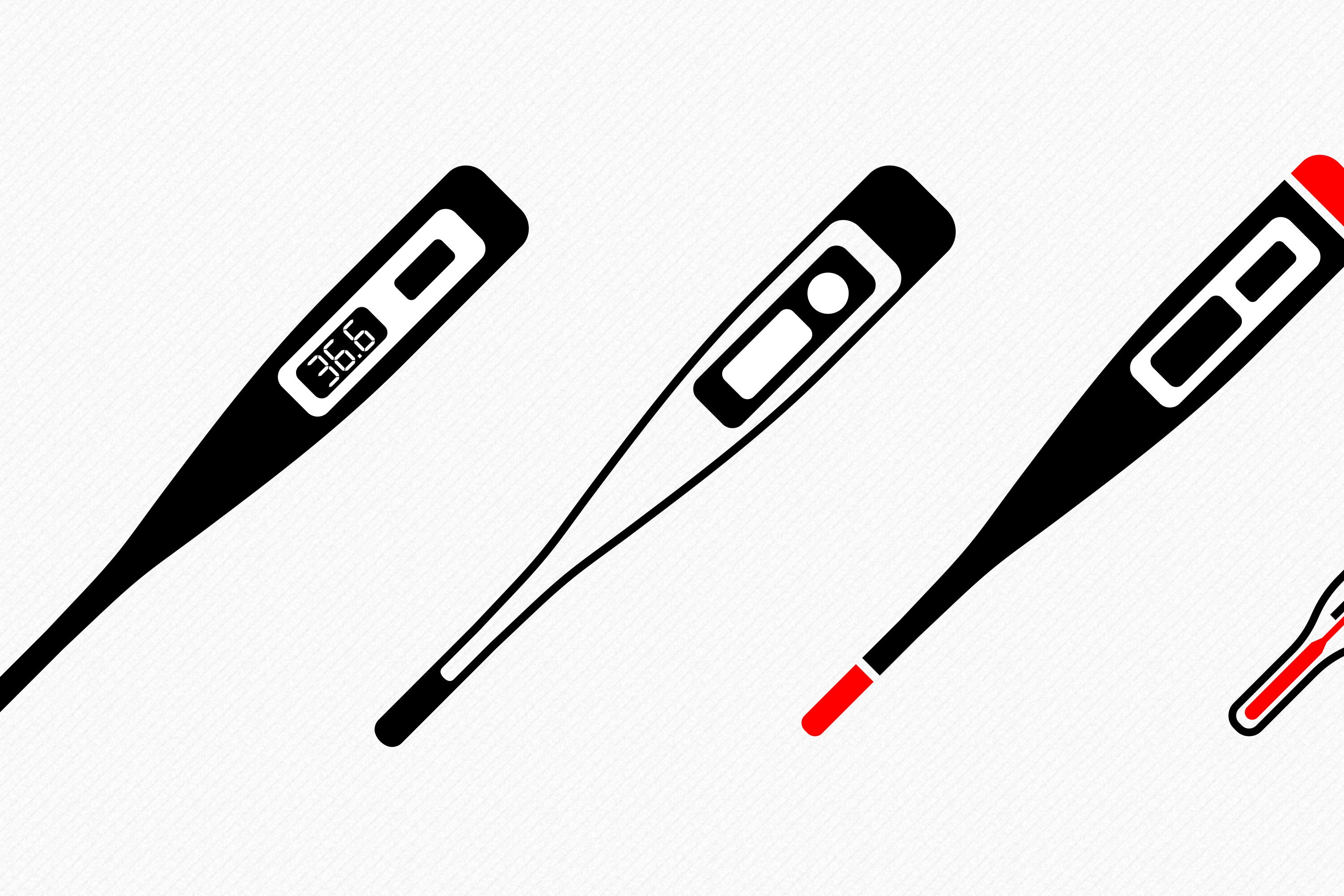 Thermometer SVG Bundle Doctor SVG Hospital Vector and - Etsy