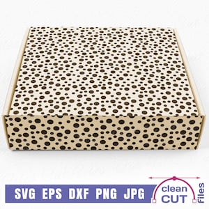 Polka Dot Pattern SVG Bundle, Seamless Vector Template Cutting and ...