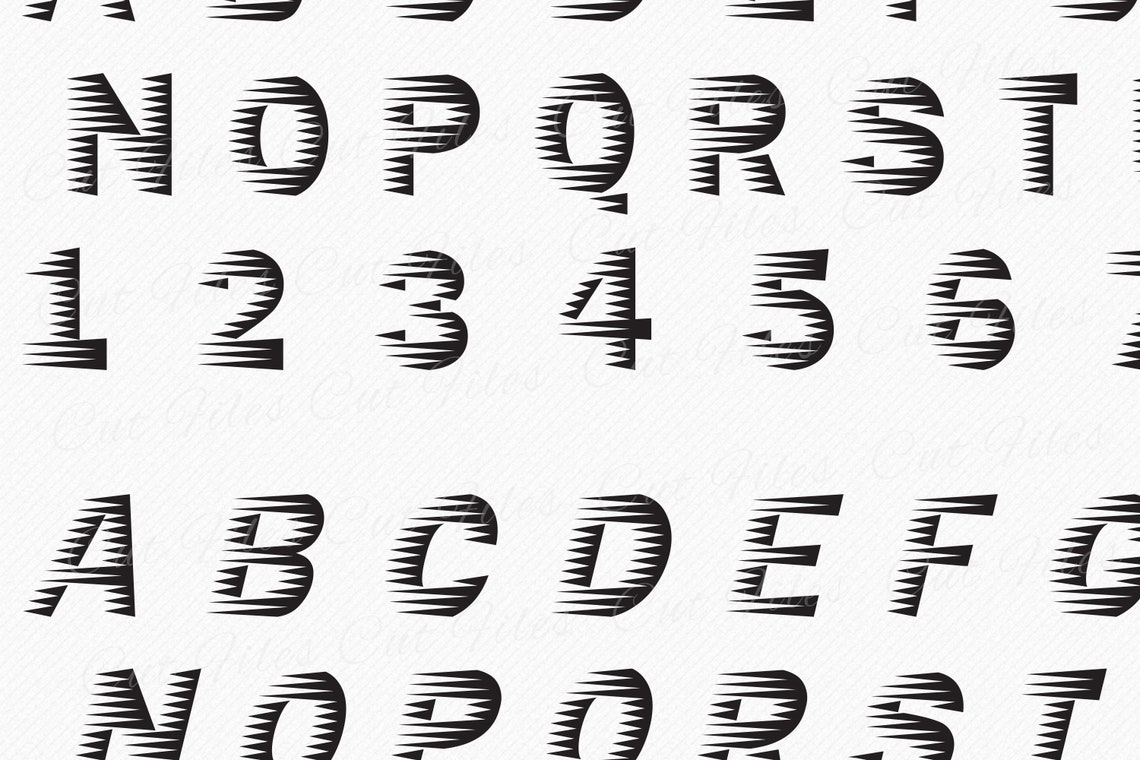 Speed Font | Racing Font, Motorsport Alphabet Letters, Installable Font ...