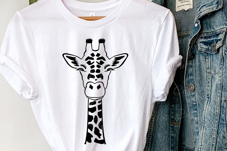 Giraffe Face SVG, Animal SVG, Giraffe Fun Cutting File, Wild Animal SVG ...