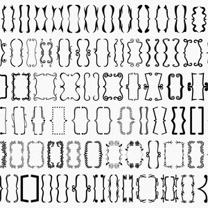 Bracket SVG Decoration Braces Bundle Text Parenthesis Vector and ...