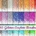 Earth Tone Glitter Confetti Borders 30 Earth Tone Glitter Overlay ...